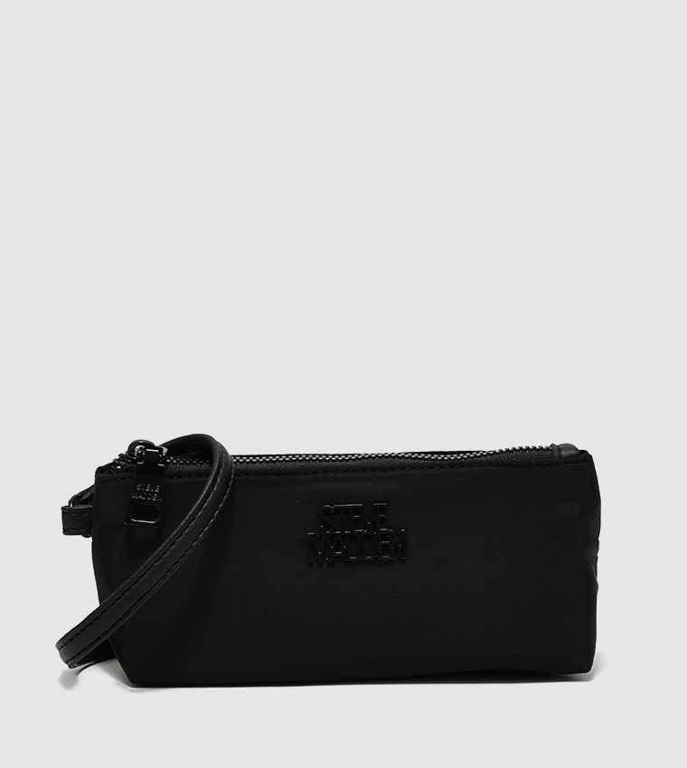 Buy Steve Madden BSATURN Logo Detail Backpack Set In Black | 6thStreet UAE