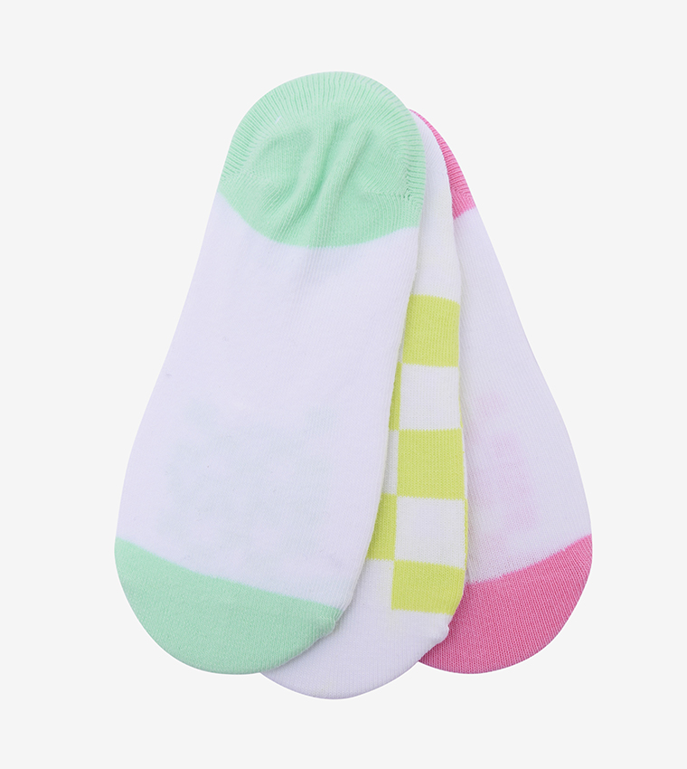 Buy Vans Wm Rainy Day Check Canoodles 1 6 3Pk Multi In Multiple Colors ...