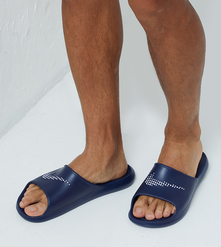 Buy Nike Nike Victori One Shower Slide In Blue | 6thStreet UAE