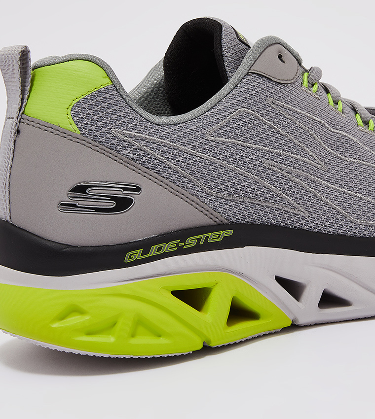 Buy Skechers GLIDE STEP SPORT Mid Top Sneakers In Grey | 6thStreet Kuwait