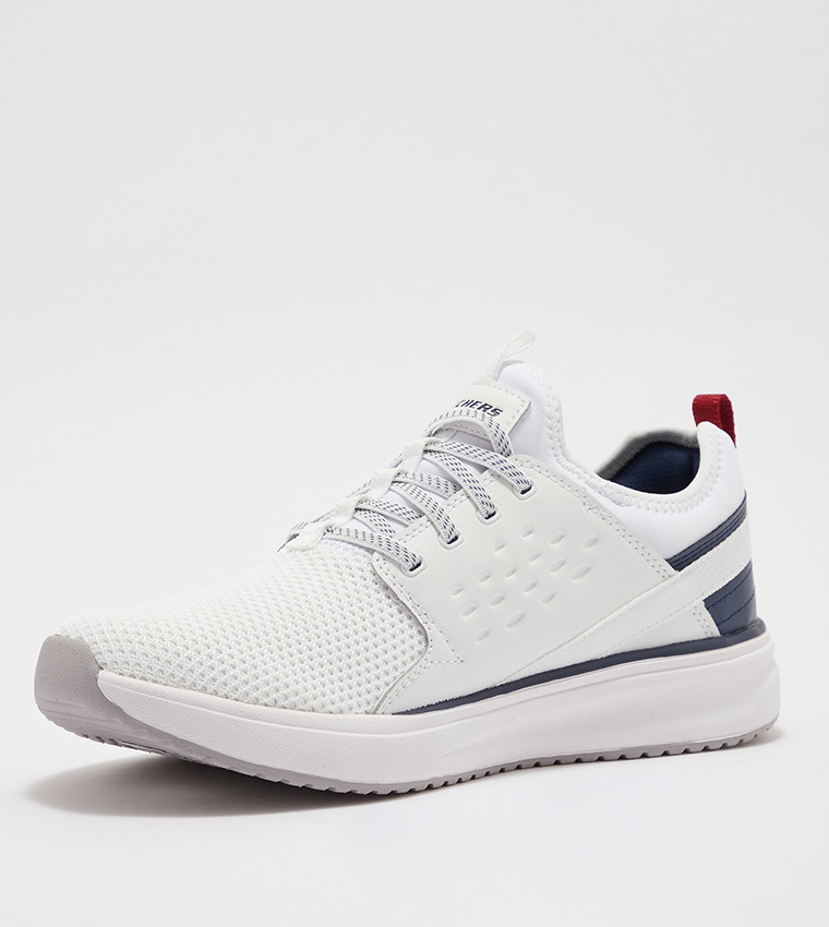Buy Skechers Street Wear Crowder Colton Shoes In White | 6thStreet ...