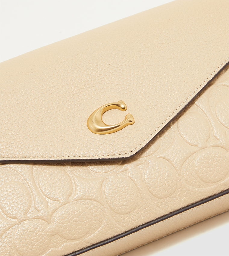 Buy COACH Textured Wyn Crossbody Bag In Beige | 6thStreet Kuwait Buy COACH Textured Wyn Crossbody Bag In Beige | 6thStreet Kuwait