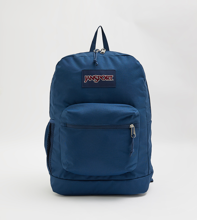 Buy Jansport Cross Town Plus Backpack In Navy | 6thStreet UAE