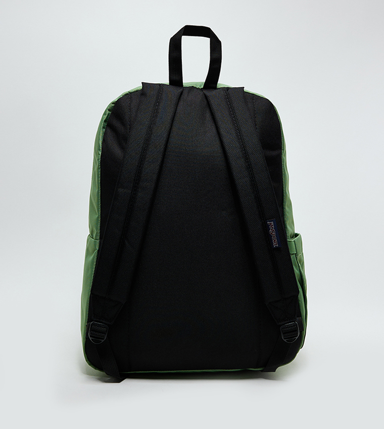 Buy Jansport Label Detail Front Pocket Backpack In Green | 6thstreet Kuwait