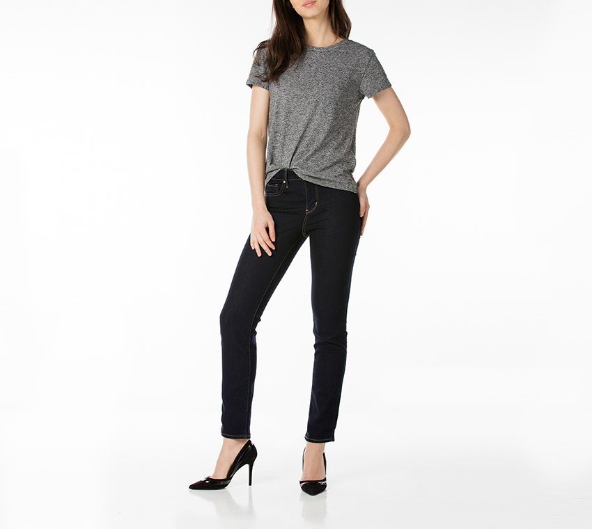 Buy Levi's 312 SHAPING SLIM 19627 0001 In Navy | 6thStreet Oman
