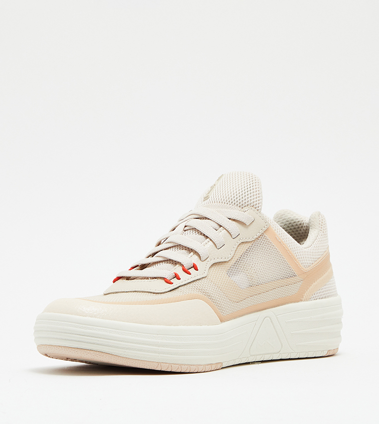 Buy Skechers ALPHA CUP Lace Up Sneakers In Beige | 6thStreet Qatar