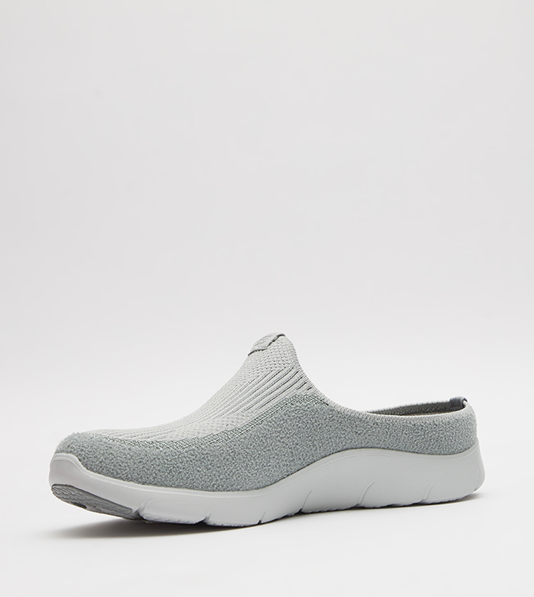 Buy Skechers ARCH FIT REFINE Clogs In Grey | 6thStreet UAE
