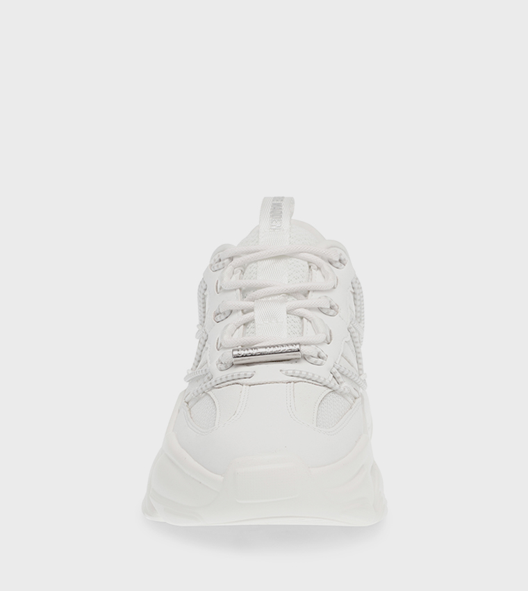 Buy Steve Madden SPECTATOR Chunky Sneakers In White | 6thStreet Saudi Arabia