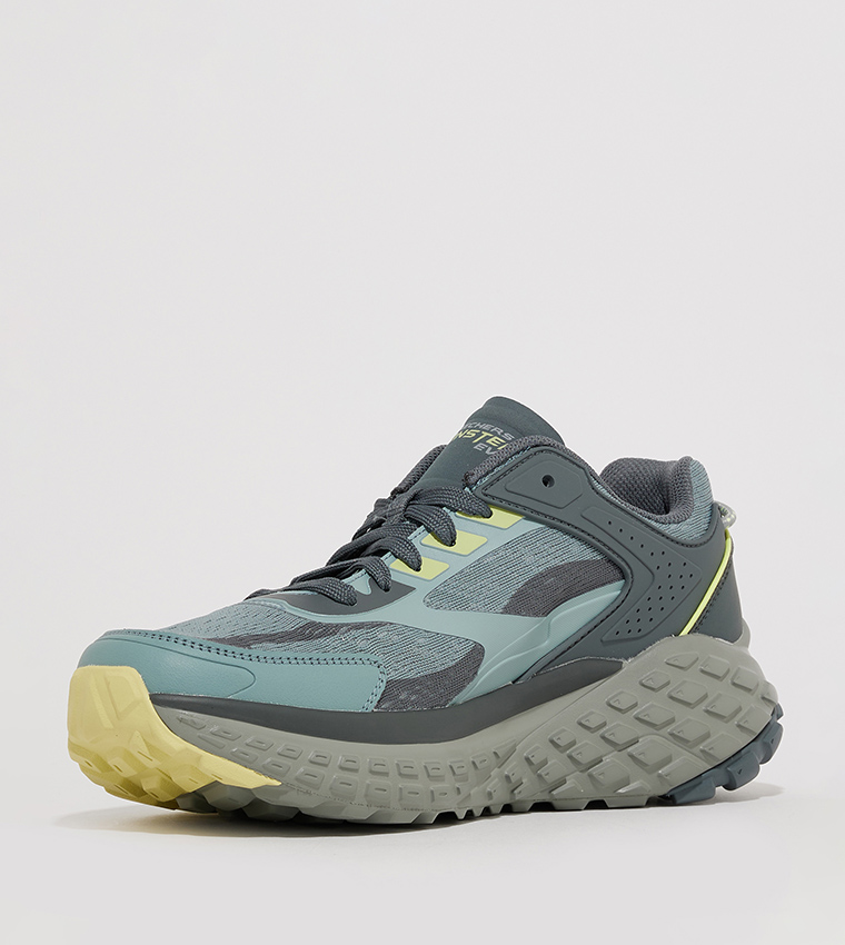 Buy Skechers MONSTER EVO Color Block Sneakers In Green | 6thStreet Qatar