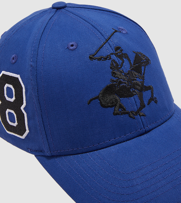 Buy Beverly Hills Polo Club Logo Printed Baseball Cap In Blue ...