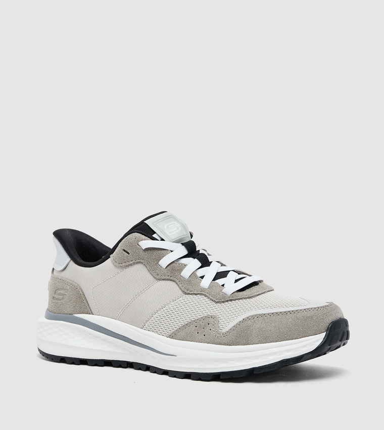 Buy Skechers SLADE ULTRA MERCER Slip On Shoes In Grey | 6thStreet Qatar