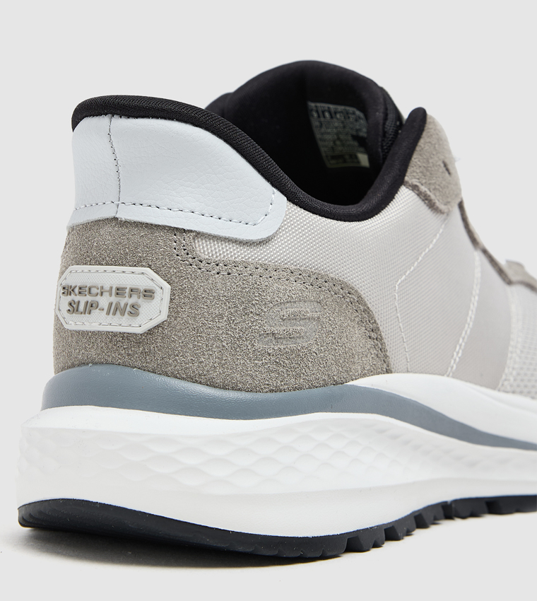 Buy Skechers SLADE ULTRA MERCER Slip On Shoes In Grey | 6thStreet Qatar