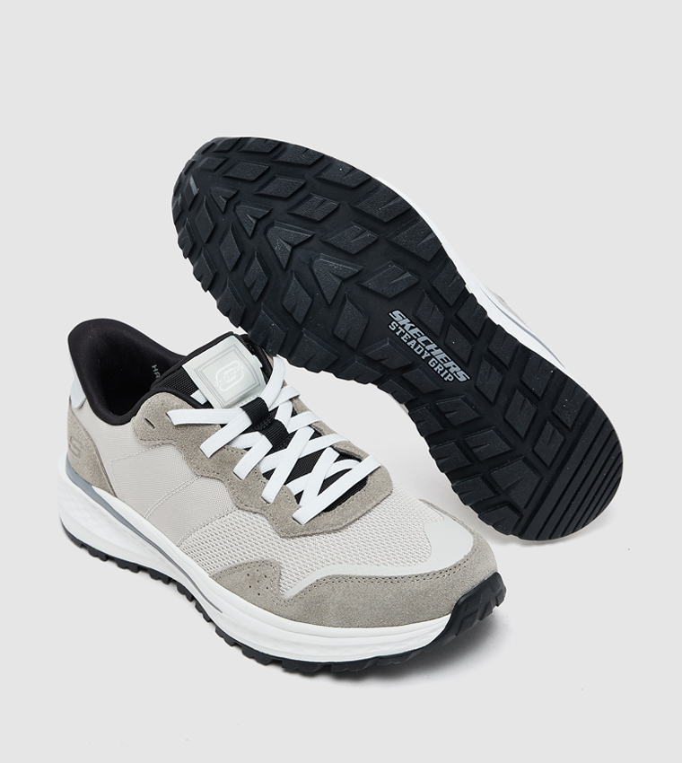 Buy Skechers SLADE ULTRA MERCER Slip On Shoes In Grey | 6thstreet Saudi ...