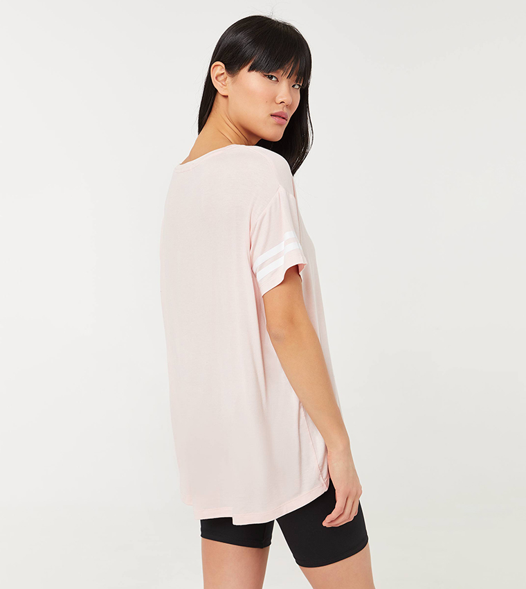 Buy Ardene Short Sleeve Tee In Pink | 6thStreet Kuwait