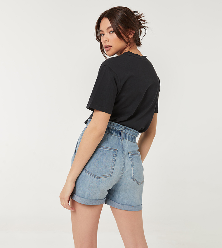 Buy Ardene Denim Shorts In Blue | 6thStreet Bahrain