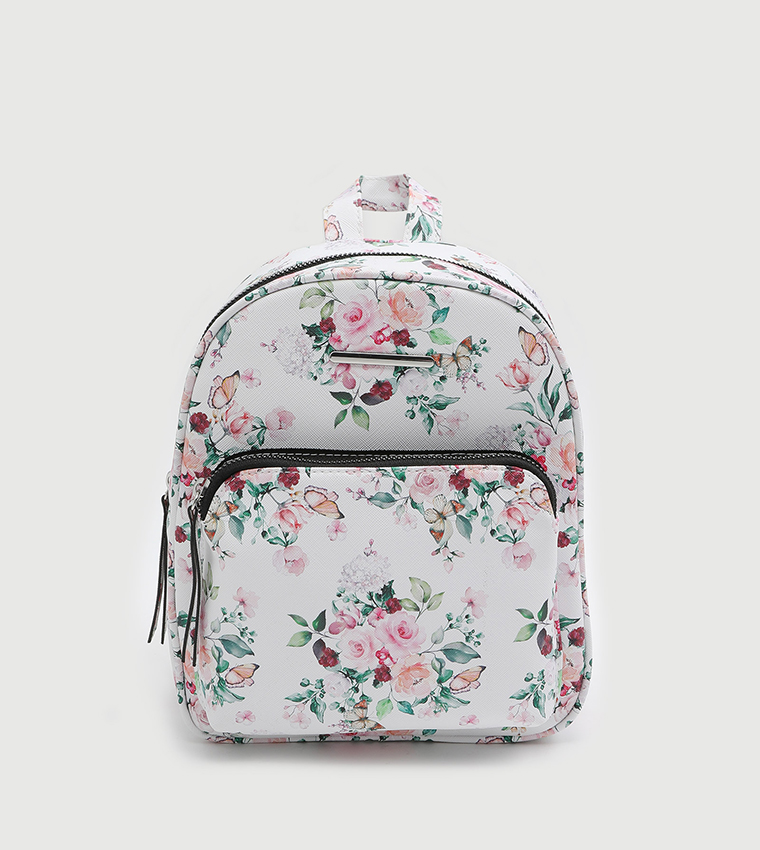 Buy Ardene Faux Leather Backpack In White | 6thStreet Qatar