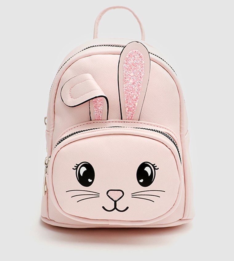 Buy Ardene Bunny Essential Backpack In Pink | 6thStreet Qatar