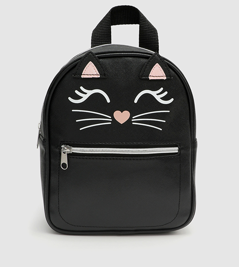 Buy Ardene Cat Essential Backpack In Black | 6thStreet Bahrain