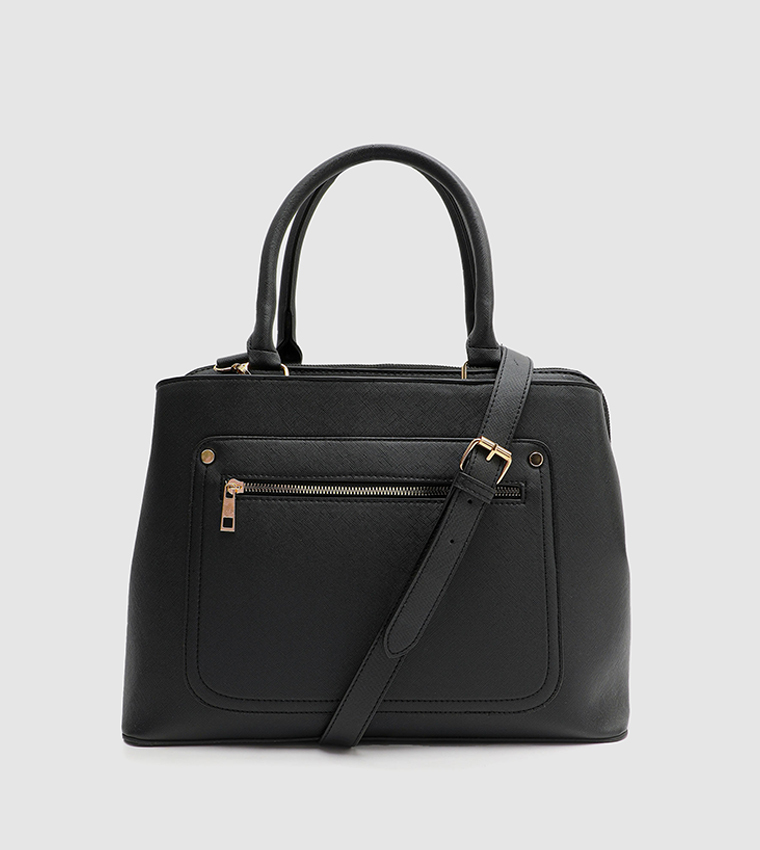 Buy Ardene Color Block Laptop Bag In Black | 6thStreet Bahrain