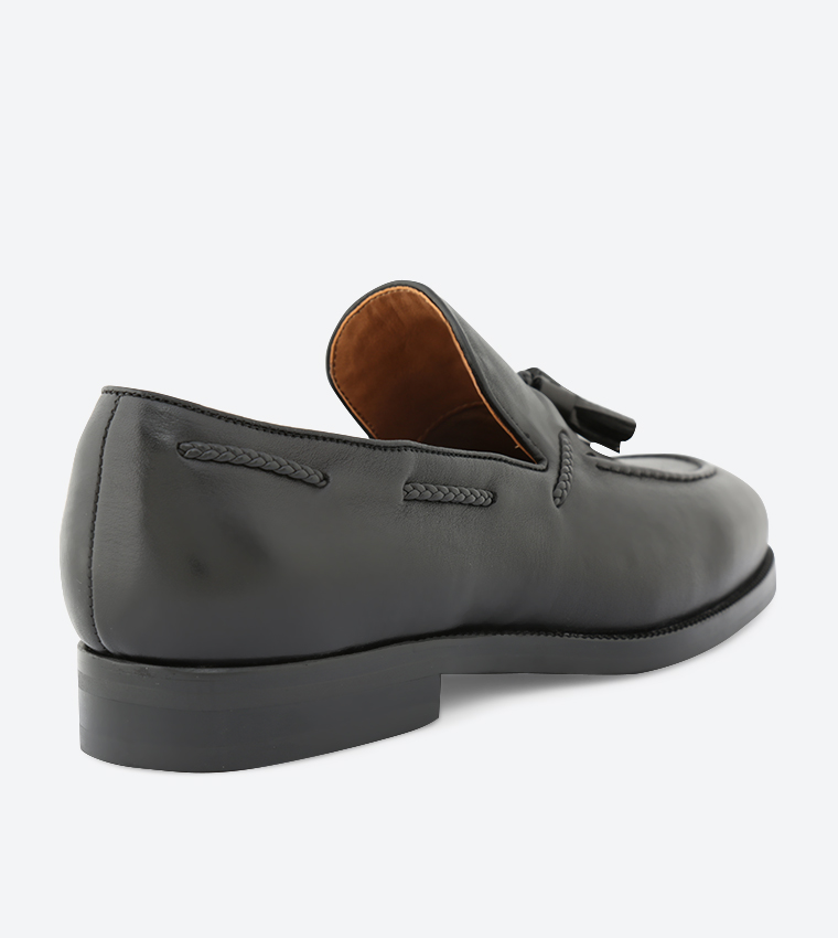 Buy Aldo Accessories Feodore Loafers Black In Black Leather | 6thStreet ...