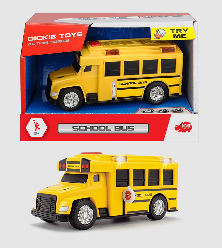 Buy DICKIE School Bus In Yellow | 6thStreet Bahrain