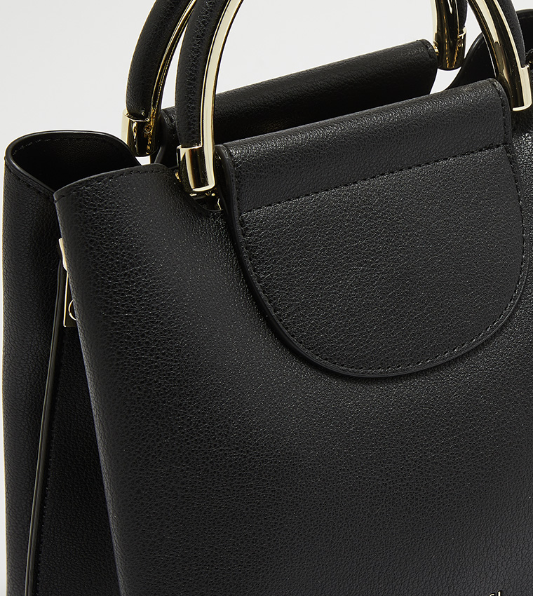 Buy VINCCI Classic Handheld Bag In Black | 6thStreet UAE