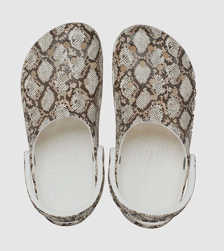 Buy Crocs Baya Seasonal Printed Clog In Brown | 6thStreet UAE