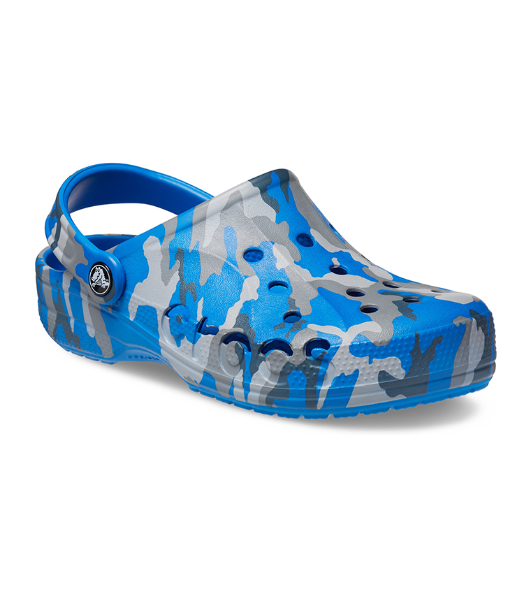Buy Crocs Baya Seasonal Printed Clogs In Blue | 6thStreet Saudi Arabia