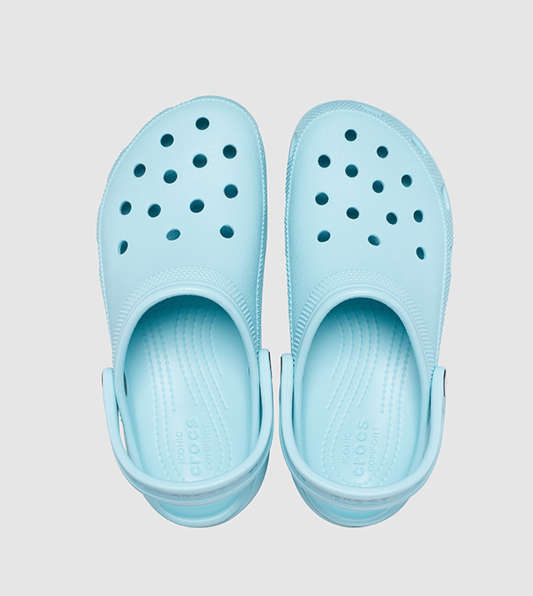 Buy Crocs Classic Platform Clogs In Blue | 6thStreet UAE