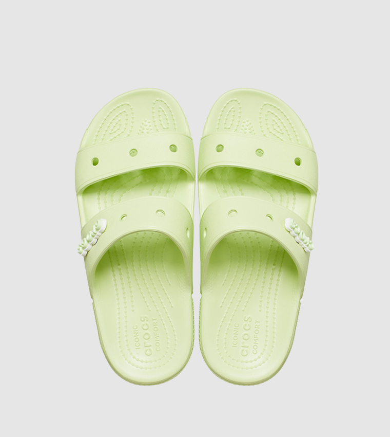 Buy Crocs Classic Crocs Sandals In Green | 6thStreet Qatar