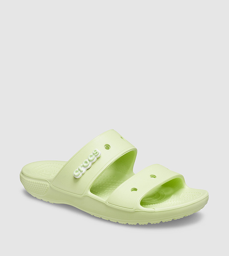 Buy Crocs Classic Crocs Sandals In Green | 6thStreet Qatar