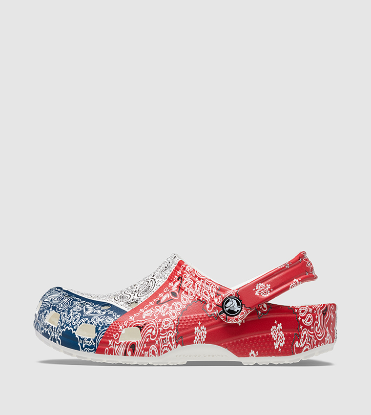 Buy Crocs Classic Bandana Slingback Clogs In Multiple Colors ...