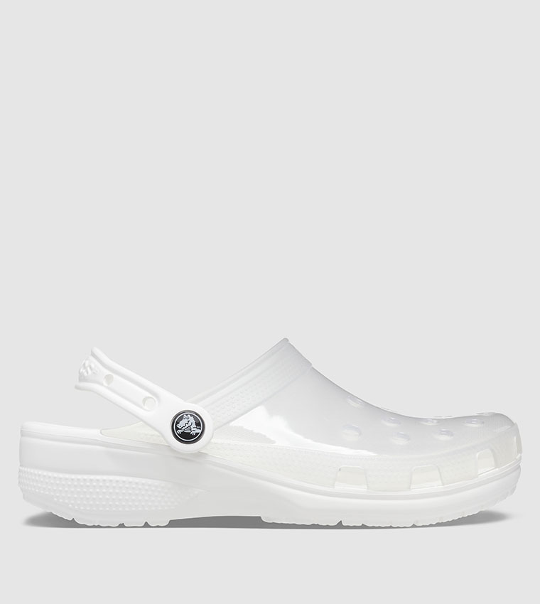 Buy Crocs Classic Translucent Clog In White | 6thStreet Bahrain
