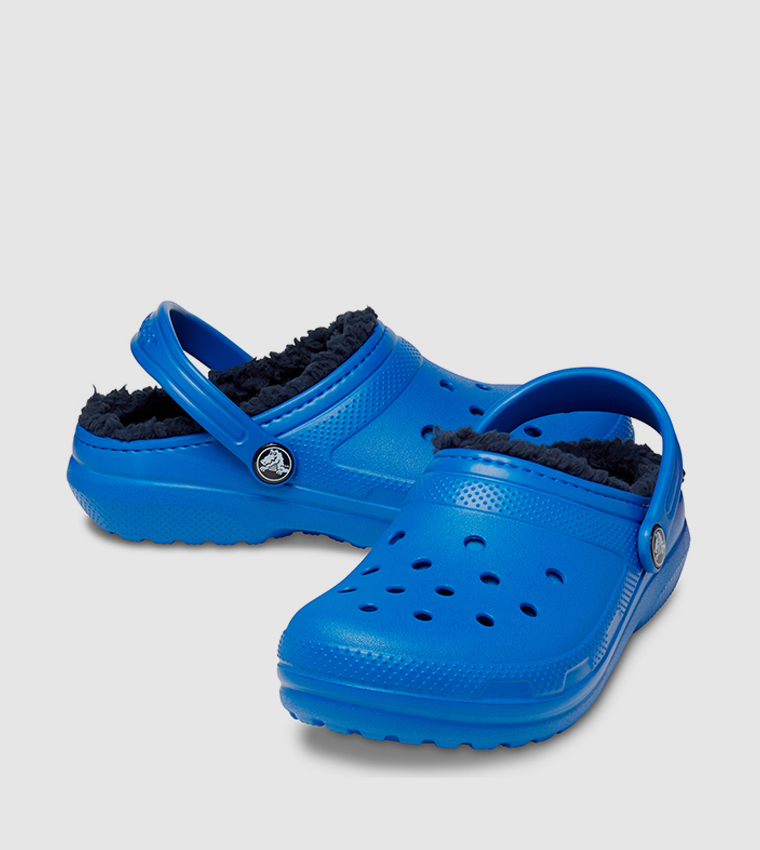 Buy Crocs Classic Lined Clogs In Blue | 6thStreet Oman