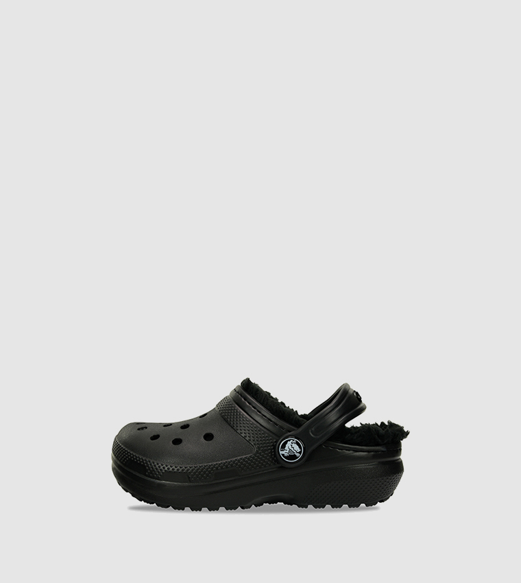 Buy Crocs Classic Lined Clogs In Black | 6thStreet UAE