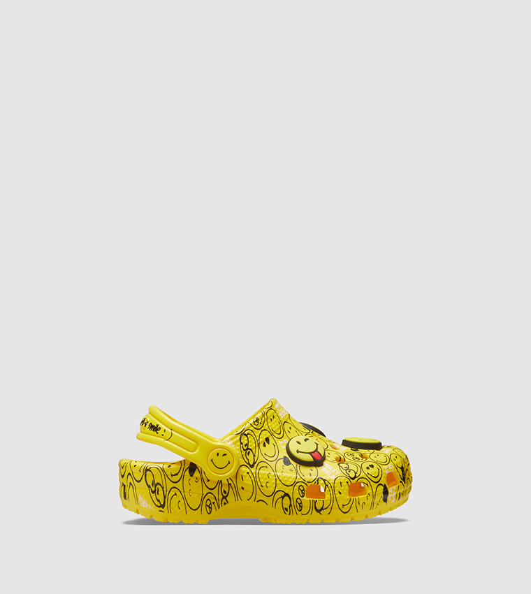 Buy Crocs Classic Smiley Clog In Multiple Colors | 6thStreet UAE