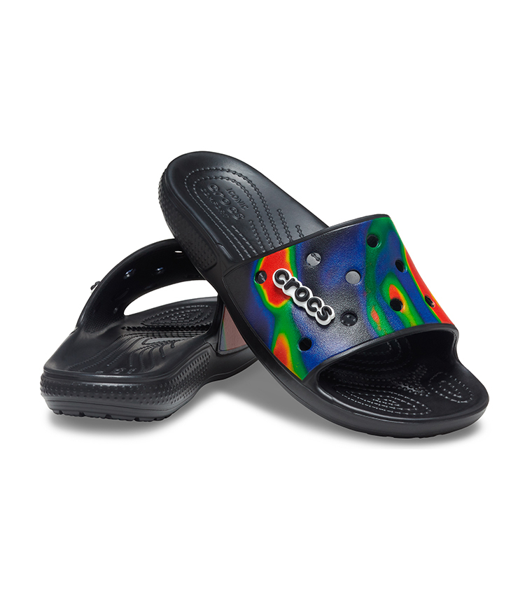 Buy Crocs Classic Crocs Solarized Slides In Multiple Colors | 6thStreet UAE