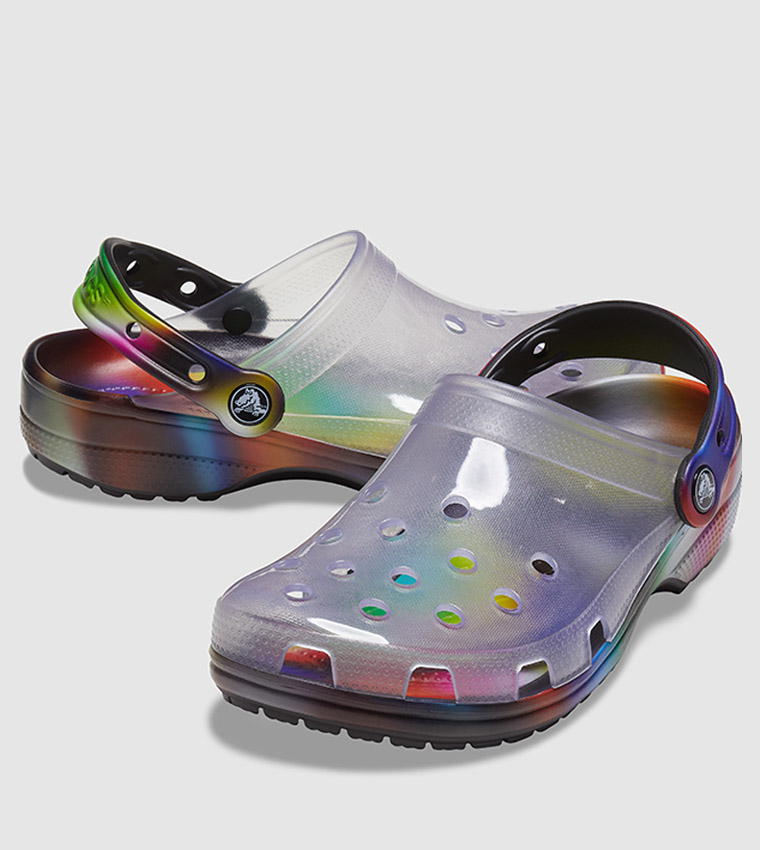 Buy Crocs Classic Trans Solarized Clogs In Multiple Colors | 6thStreet UAE