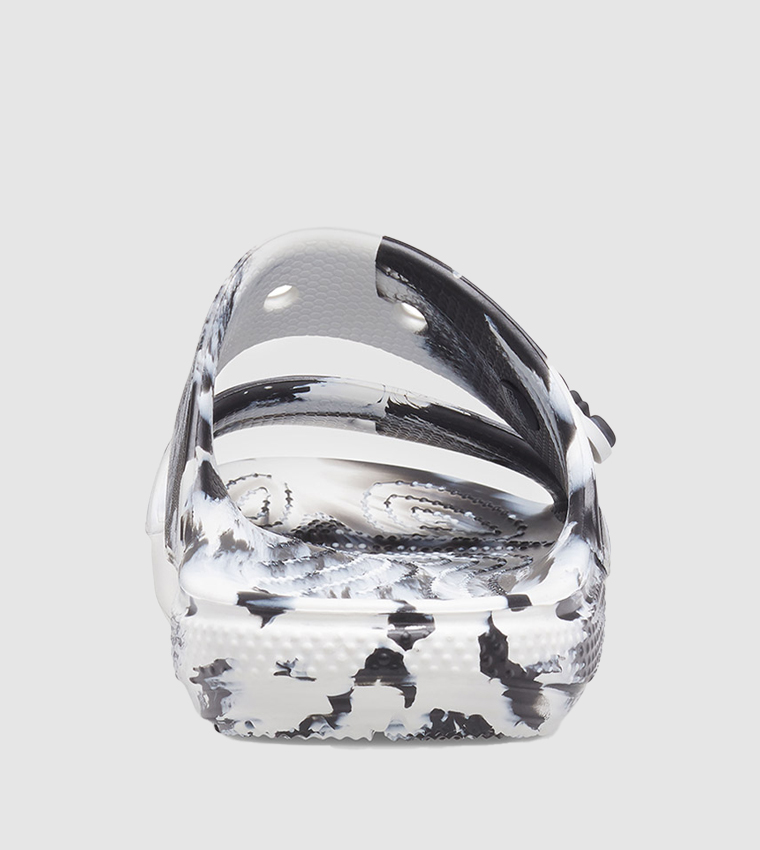 Buy Crocs Marble Print Croc Sandals In Multiple Colors | 6thStreet Qatar