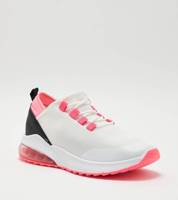 Buy Ardene Bubble Sole Running Shoes In White | 6thStreet UAE