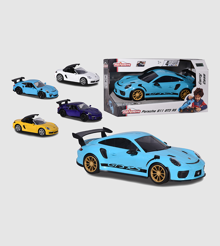 Buy MAJORETTE Porsche 911 Gt3 Rs Carry Case + 1 Car In Multiple Colors ...