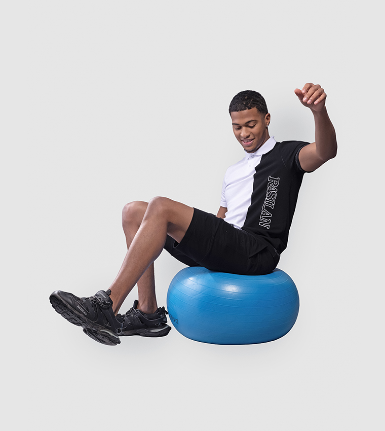 Buy Rasilan Lifestyle Basic Regular Fit T Shirt In White | 6thStreet ...