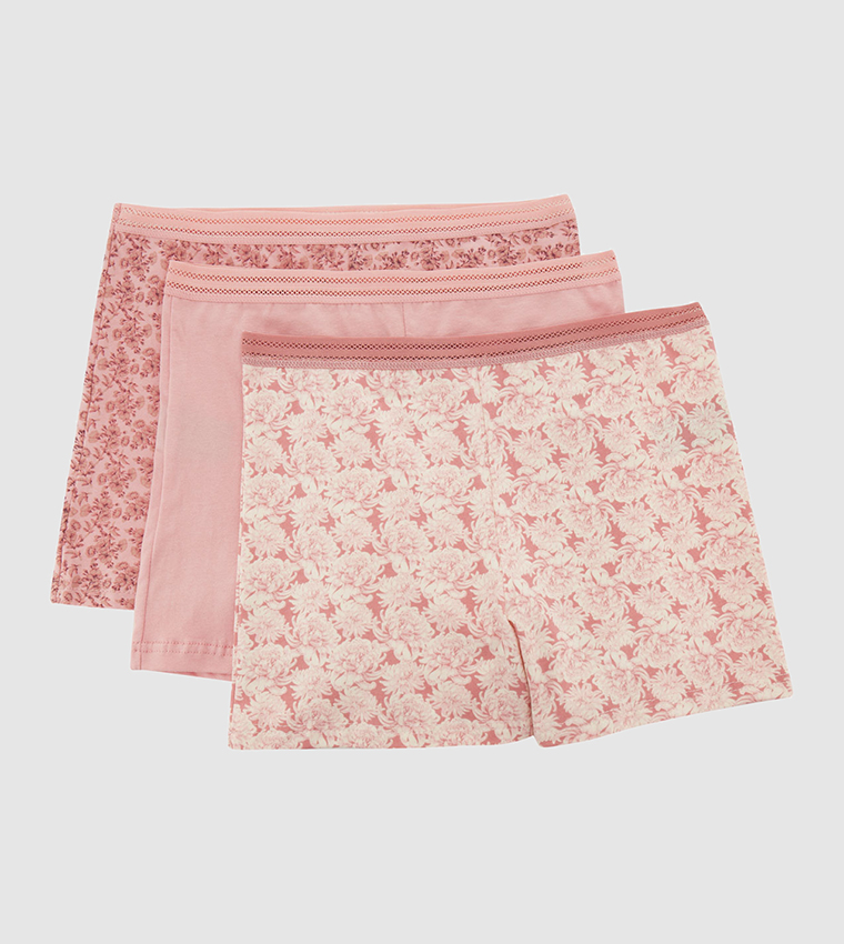 Buy R&B Multi Lingerie Basic Brief 3Pk In Multiple Colors | 6thStreet Saudi Arabia