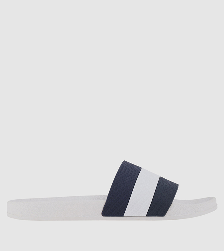 Buy R&B White Sliders In White | 6thStreet UAE