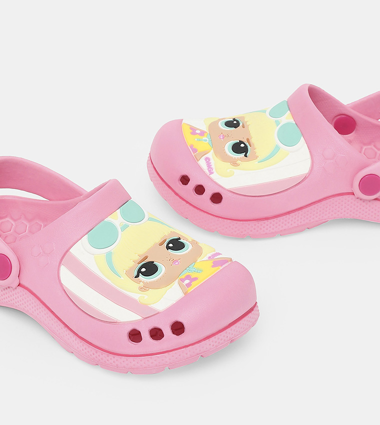 Buy R&B Classic Character Clogs In Pink | 6thStreet Kuwait