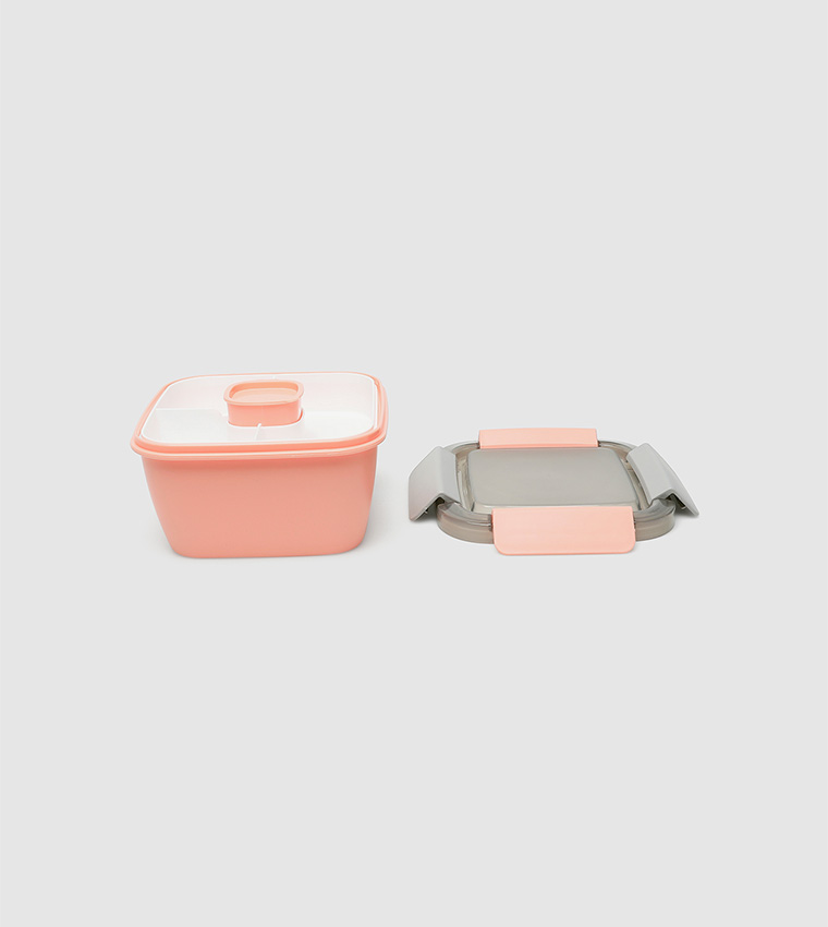 Buy R&B Lunch Box Set 1100 Ml In Pink | 6thStreet Kuwait