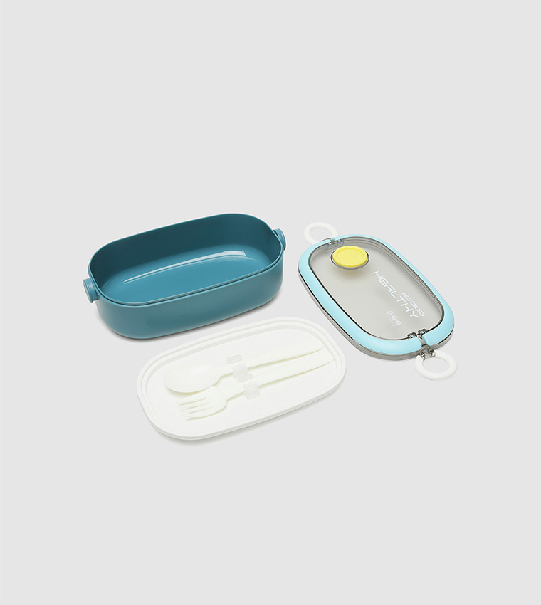 Buy R&B Lunch Box Tupperware 900 Ml In Blue | 6thStreet Bahrain