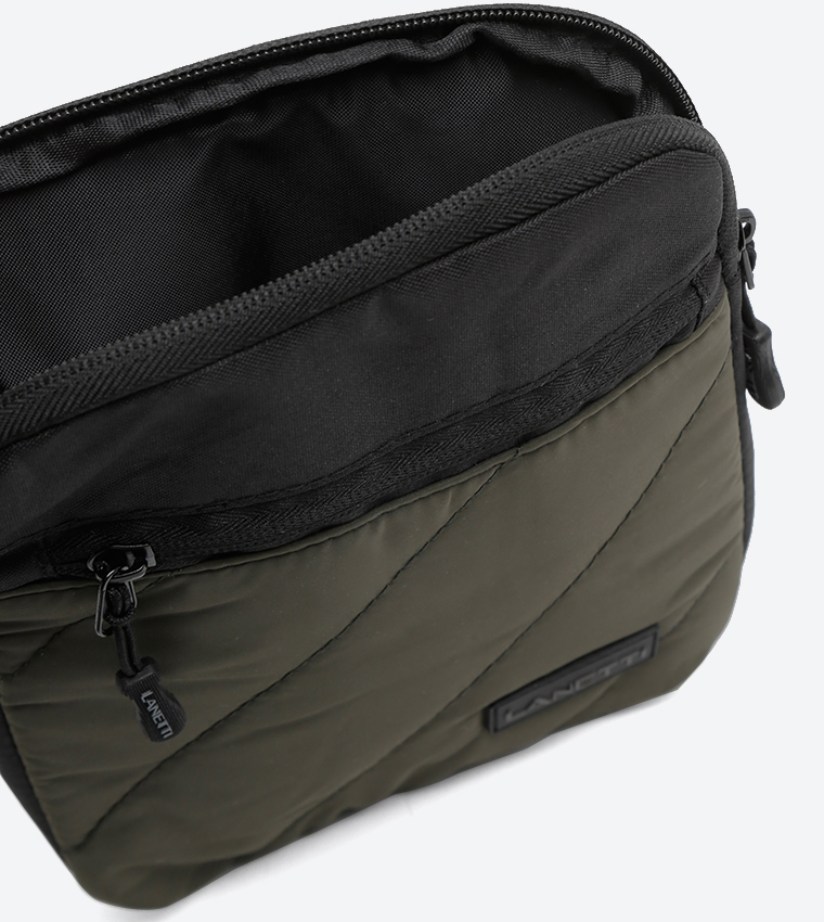 Buy Lanetti @ CCC Shoulder Strap Stitched Detail Messenger Bags Green ...