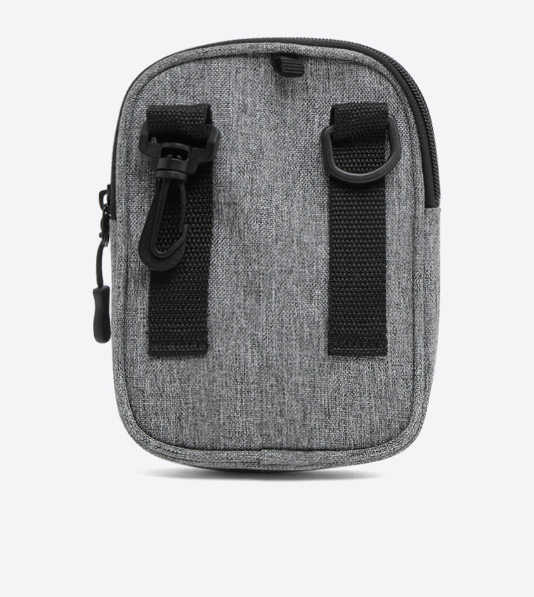 Buy Sprandi @ CCC Zipper Pocket Logo Printed Messenger Bag Grey In Grey ...