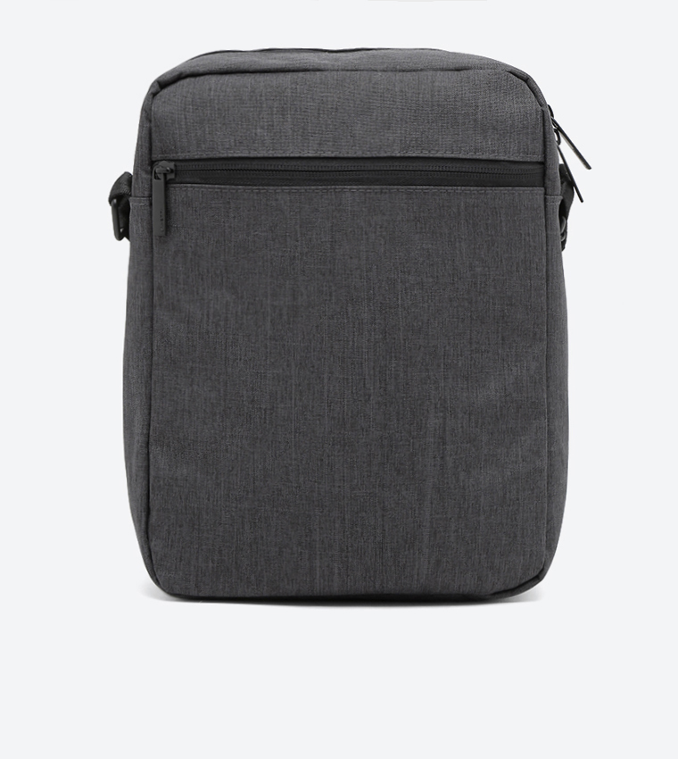 Buy Lanetti @ CCC Synthetic Messenger Bag For Men Grey In Grey ...